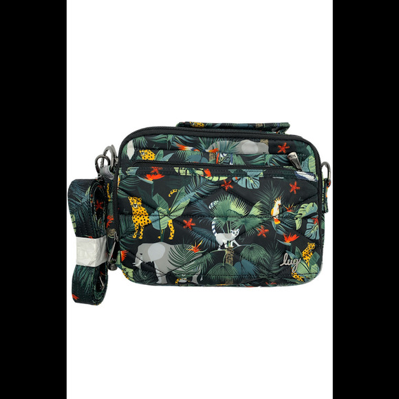 lug | Bags | Lug Crossbody Roundabout Xl Wildlife Black | Poshmark